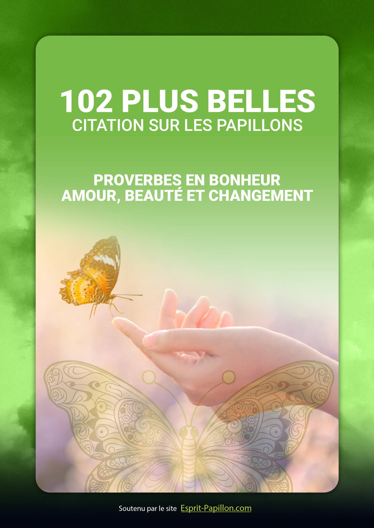 Livre Papillon Gratuit : 102 Plus Belles Citation sur les Papillons